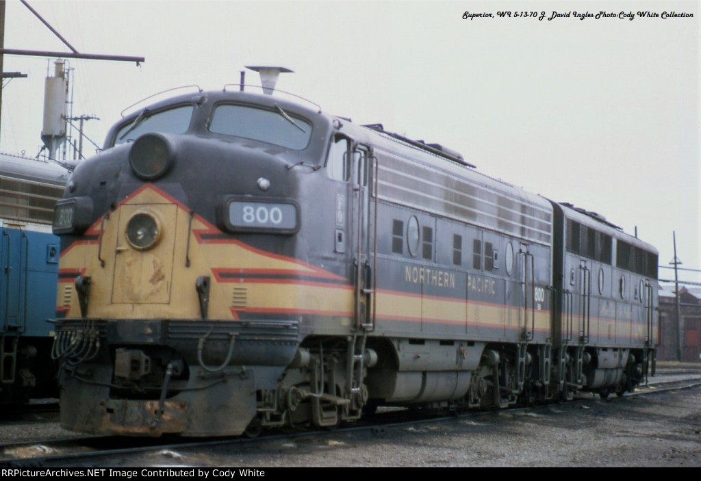 Burlington Northern F9A 800